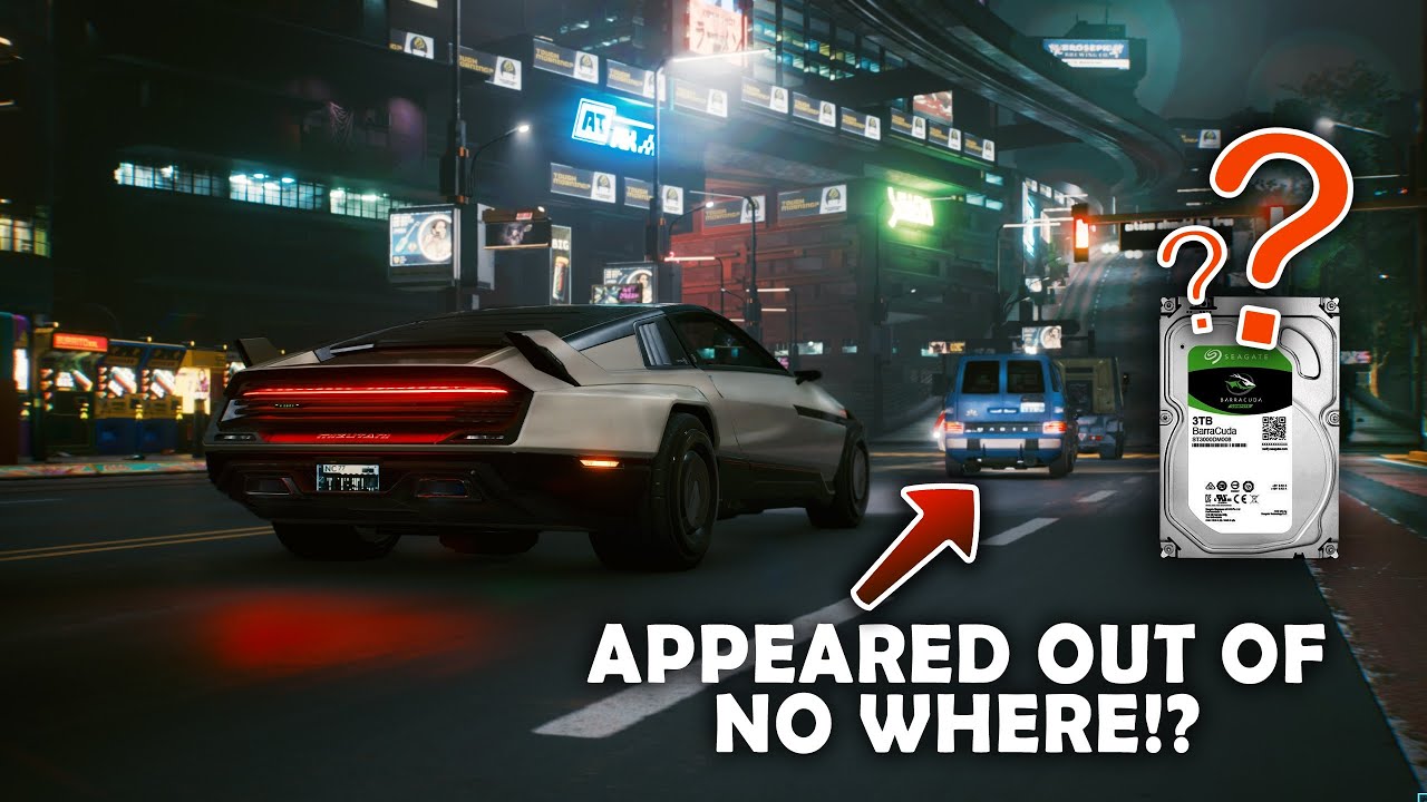 What Happens If You Play Cyberpunk 2077 On HDD? Night City 4K ULTRA On ...