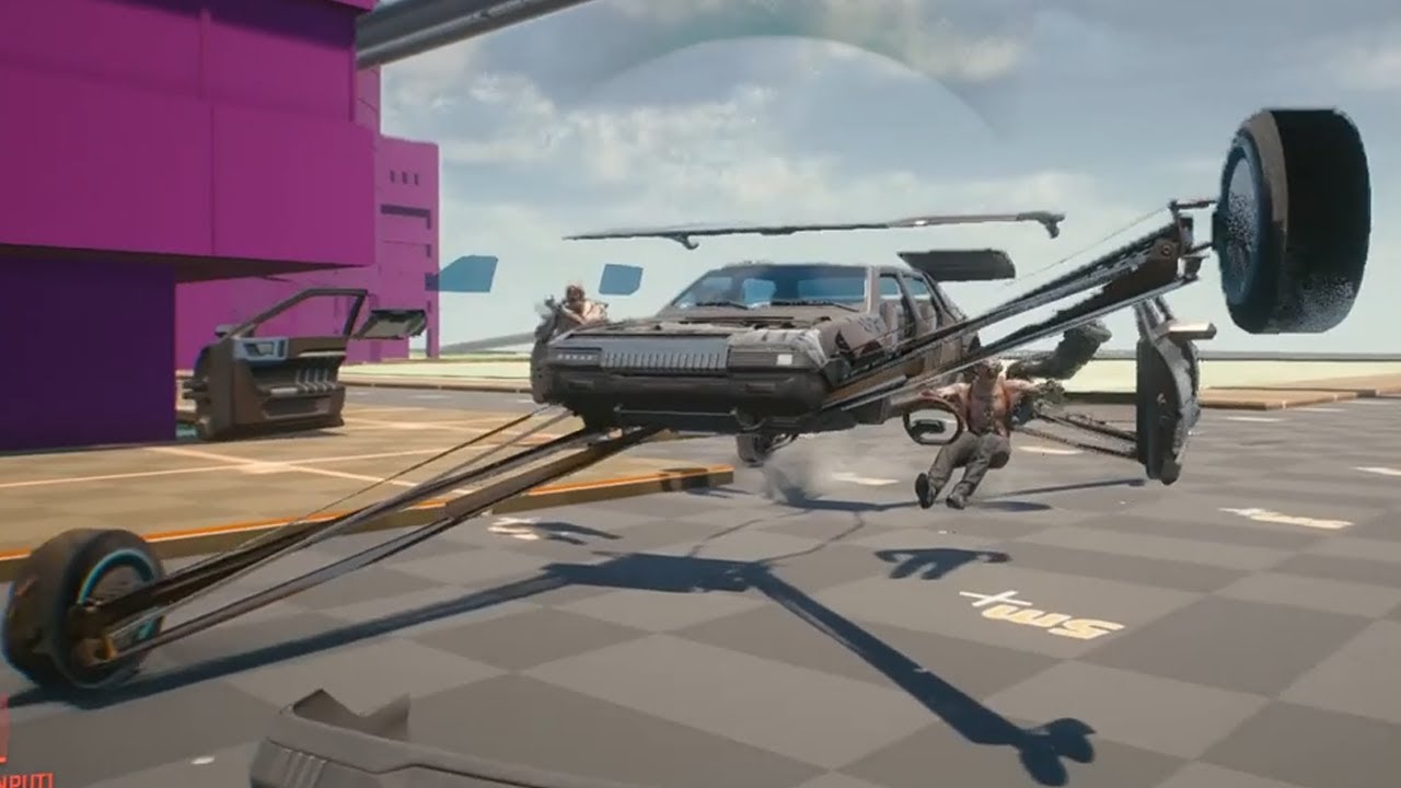 Cyberpunk 2077 Leaked internal bug montage video "Cyber ElBuggado 2020 ...