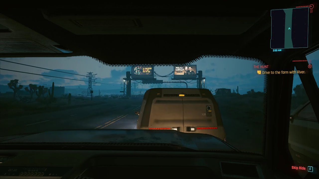 Cyberpunk 2077 amazing driving AI - Cyberpunk 2077 videos