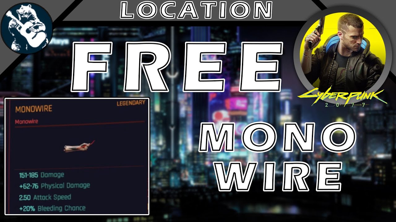 Get Early Free Legendary Monowire Cyberware in Cyberpunk 2077 Cyberware ...