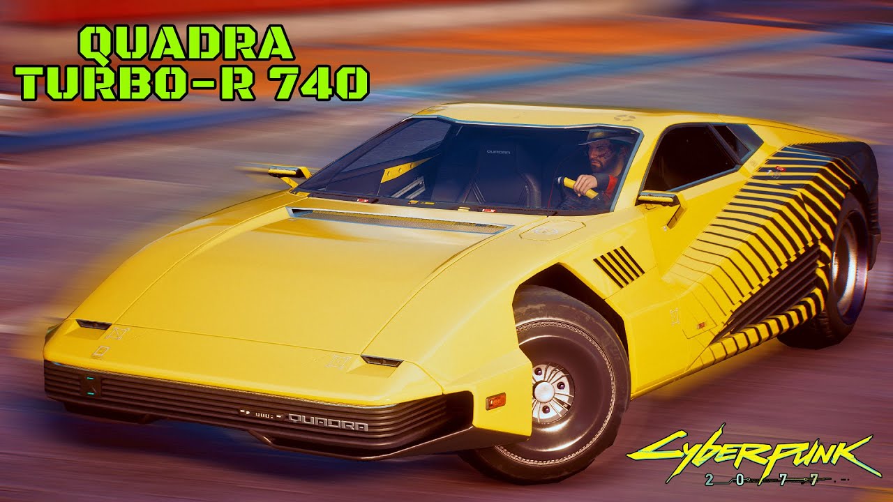 Quadra Turbo-R 740 Review | Cyberpunk 2077 | Amazing Sport Car | NEW ...