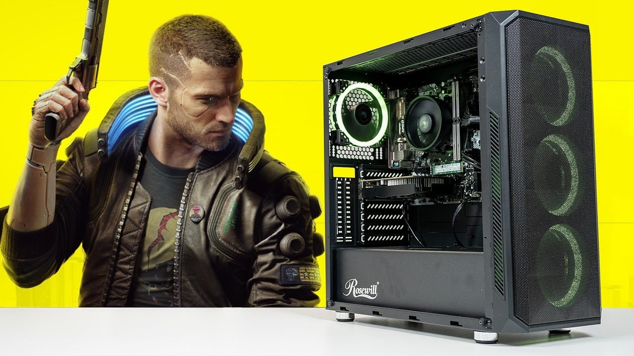 A BUDGET Gaming PC for Cyberpunk 2077! - Cyberpunk 2077 videos