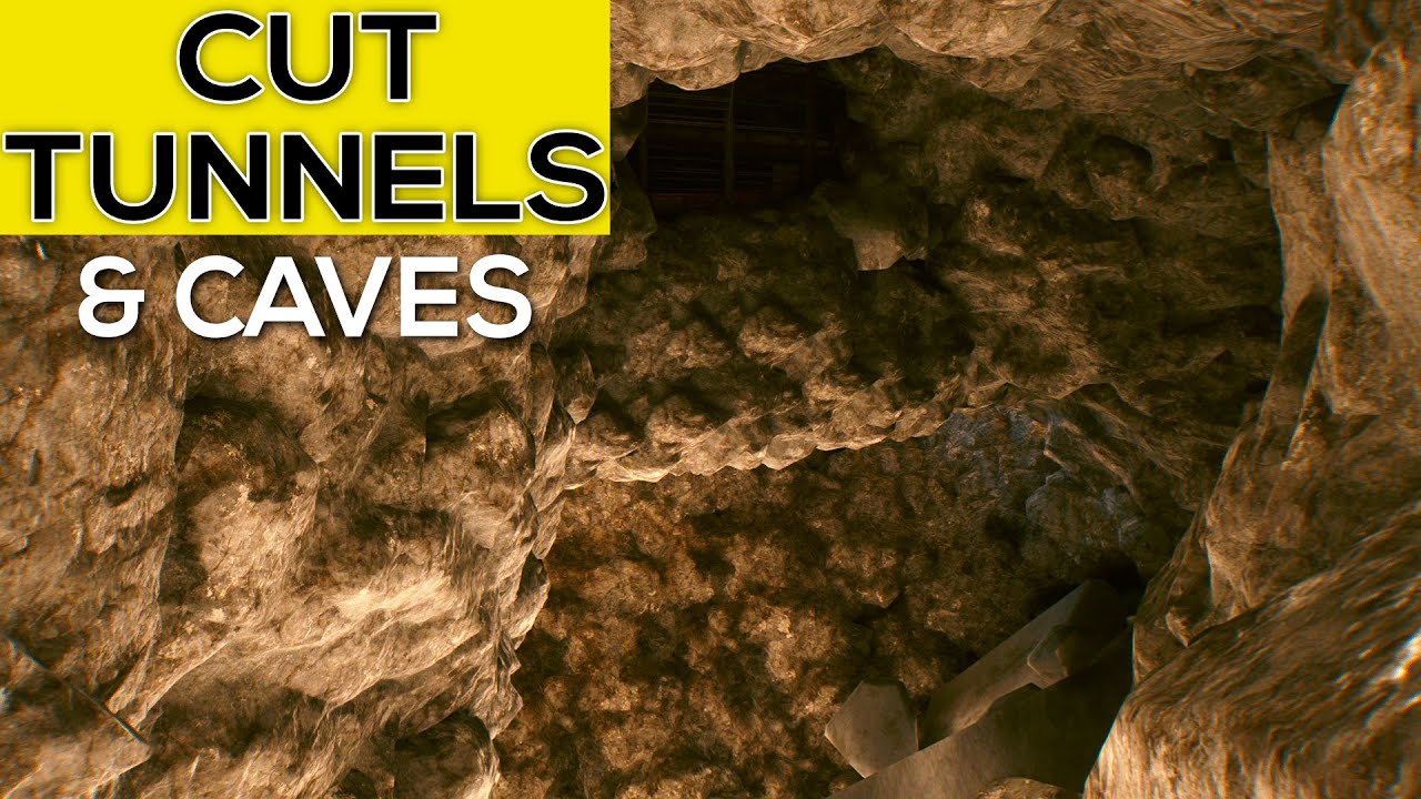 Cut caves & tunnels in Cyberpunk 2077 - Unfinished underground ...