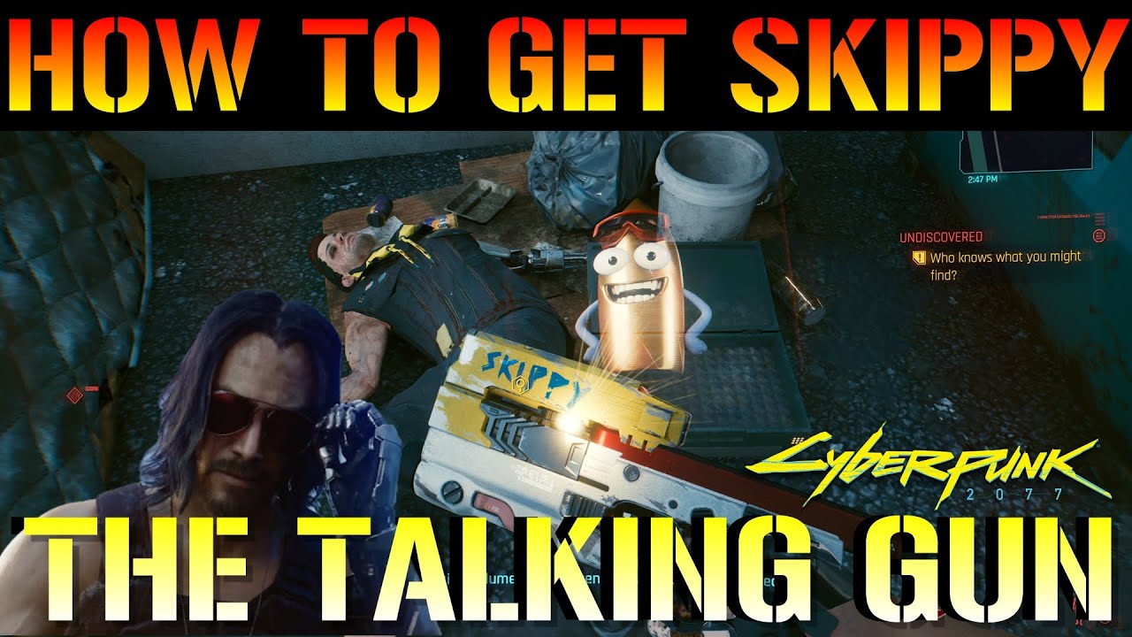 Cyberpunk 2077: How To Get "Skippy" The Talking Gun (One Of The Best ...