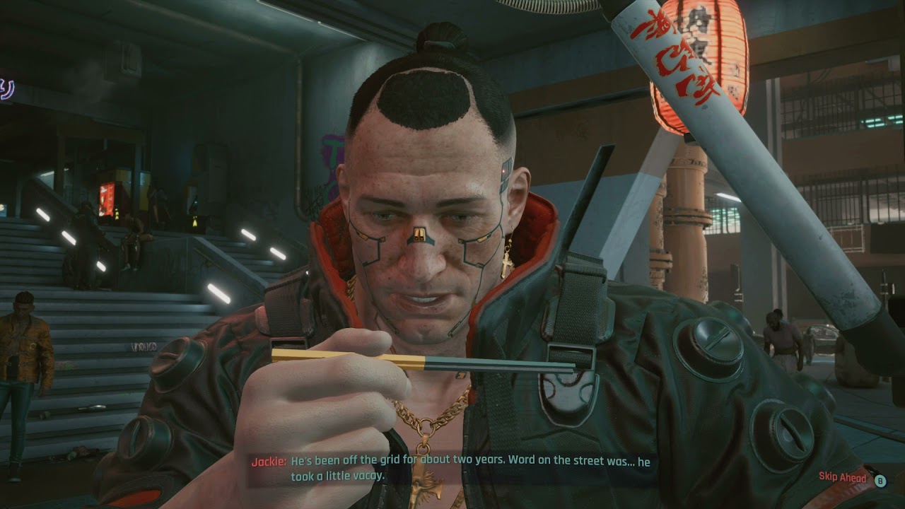 Cyberpunk 2077 - The Ripperdoc: Talk To Jackie at The Noodle Stand ...