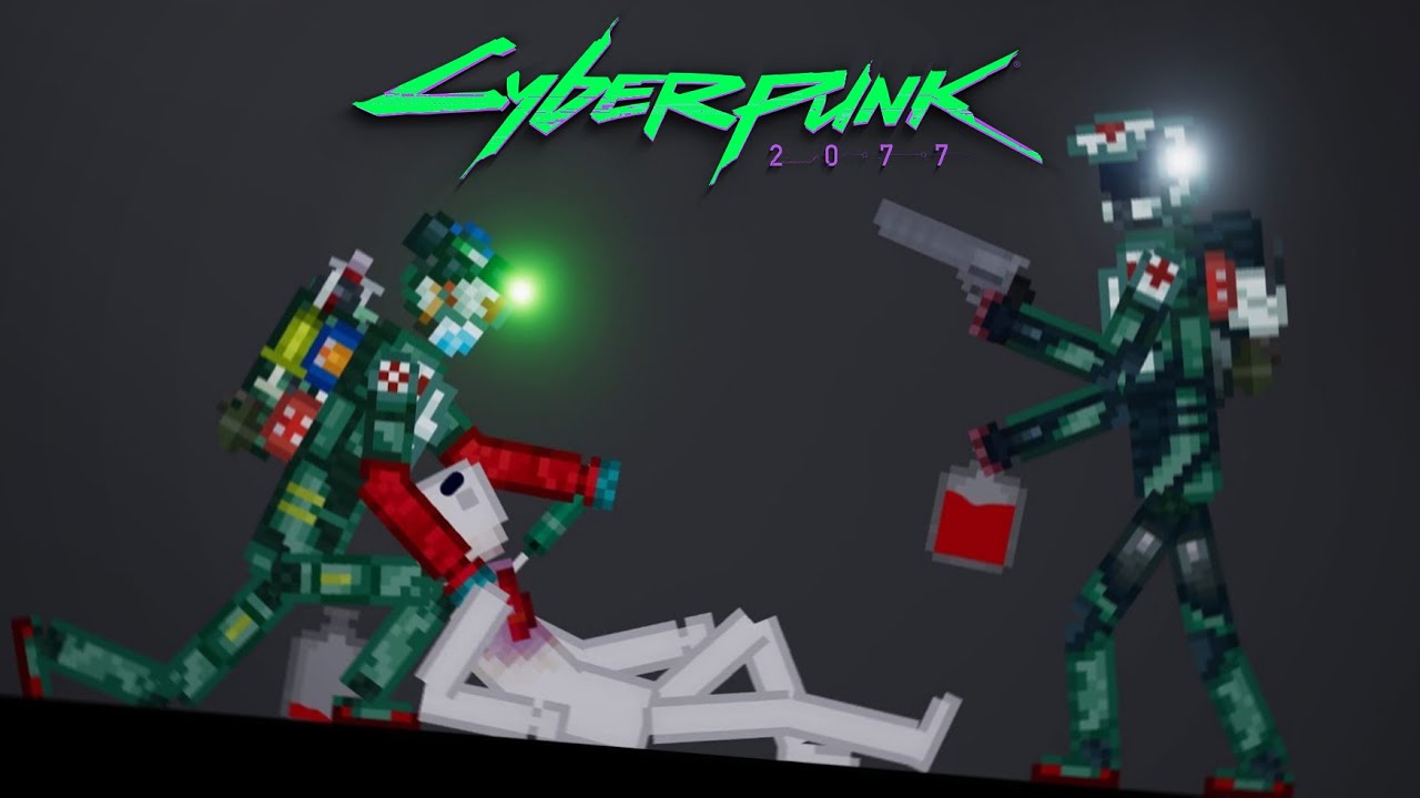 Cyberpunk 2077 Trauma Medic In People Playground - Cyberpunk 2077 videos