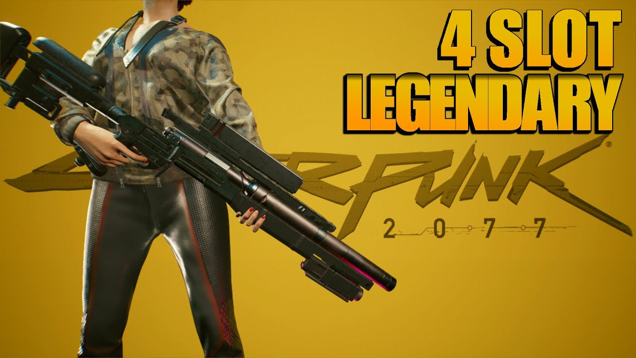 CYBERPUNK 2077 - 4 Slot Legendary Weapon Blueprint (Ashura) - Cyberpunk ...