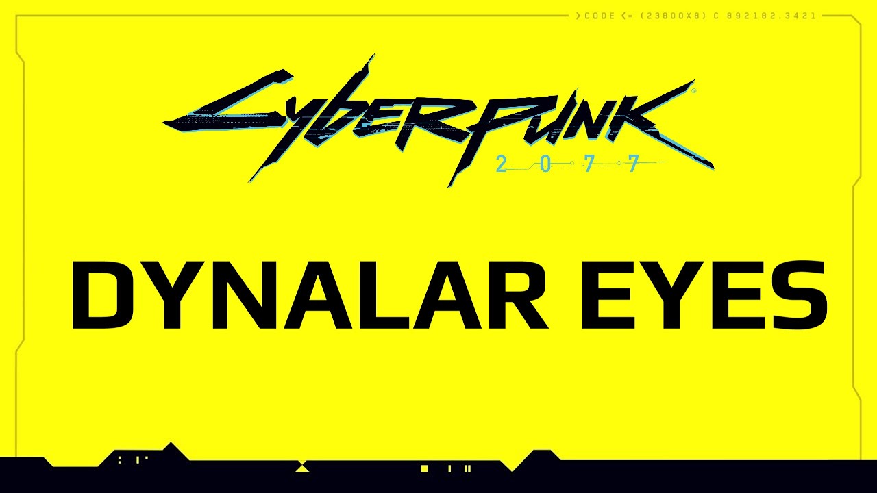 Cyberpunk 2077 Karina Lee - Dynalar Cyber Eyes - Chip In Cyberware ...