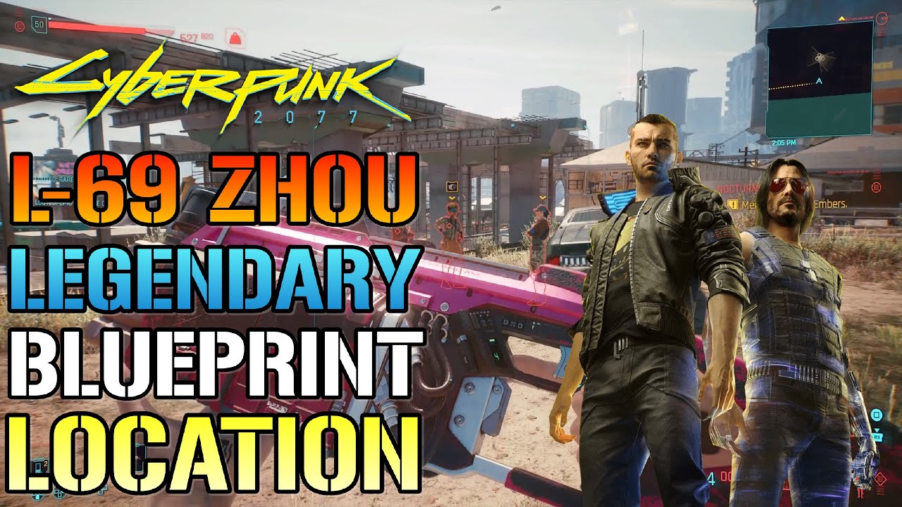 Cyberpunk 2077: L- 69 ZHOU Legendary Shotgun Blueprint | How To Get It ...