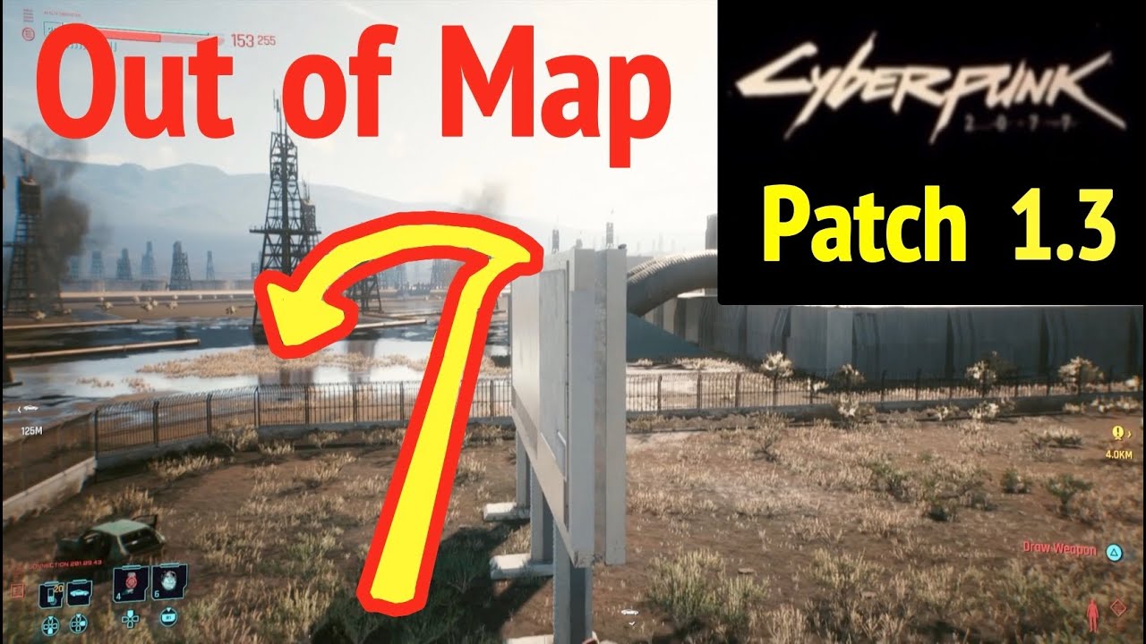 Cyberpunk 2077: Out of Map (Patch 1.3) - Cyberpunk 2077 videos