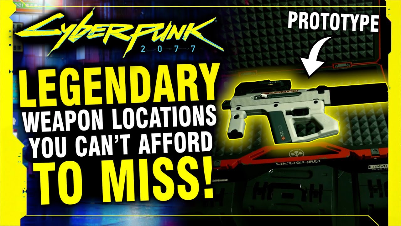 Cyberpunk 2077 - Secret Legendary & Iconic Weapons You Can Get For FREE ... Cyberpunk 2077 - Secret Legendary & Iconic Weapons You Can Get For FREE ...