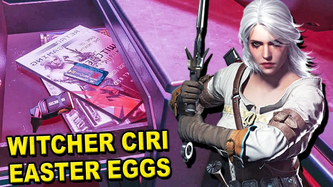 Cyberpunk 2077 - Witcher 3 Ciri Easter Egg - Cyberpunk 2077 videos