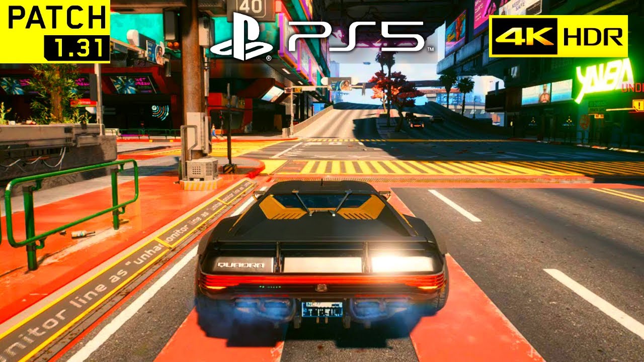CYBERPUNK 2077 NEW PATCH 1.31 UPDATE - PS5 Gameplay Performance ...