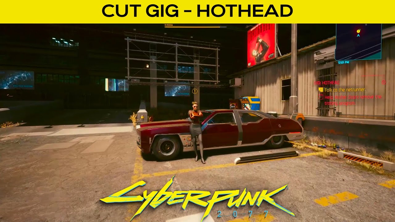 CUT GIG: Hothead (Car chase) - Cyberpunk 2077 - Cyberpunk 2077 videos