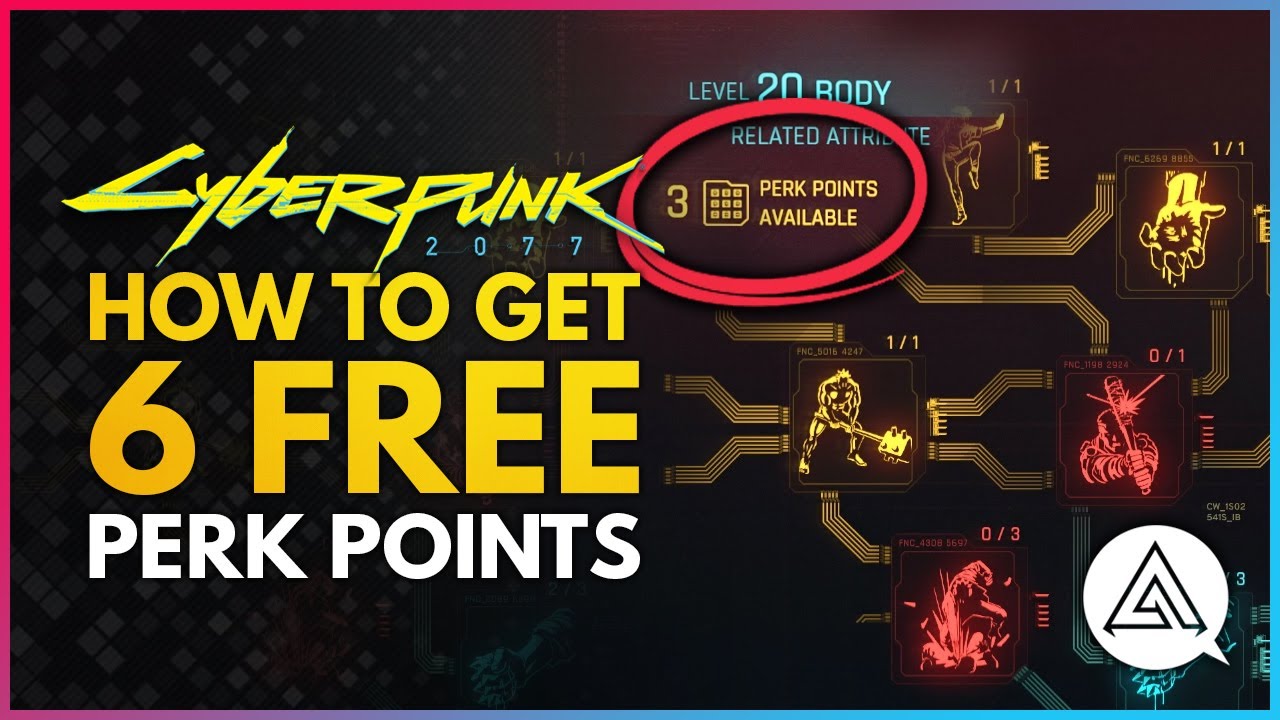 CYBERPUNK 2077 | How To Get FREE PERK POINTS! 6 Perk Shard Locations ...