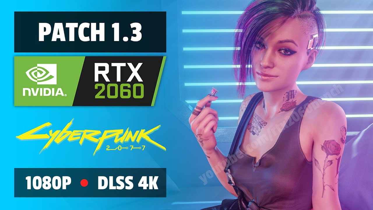 Cyberpunk 2077 | 1080P vs 4K DLSS FPS/Graphics Comparison | RTX 2060 ...