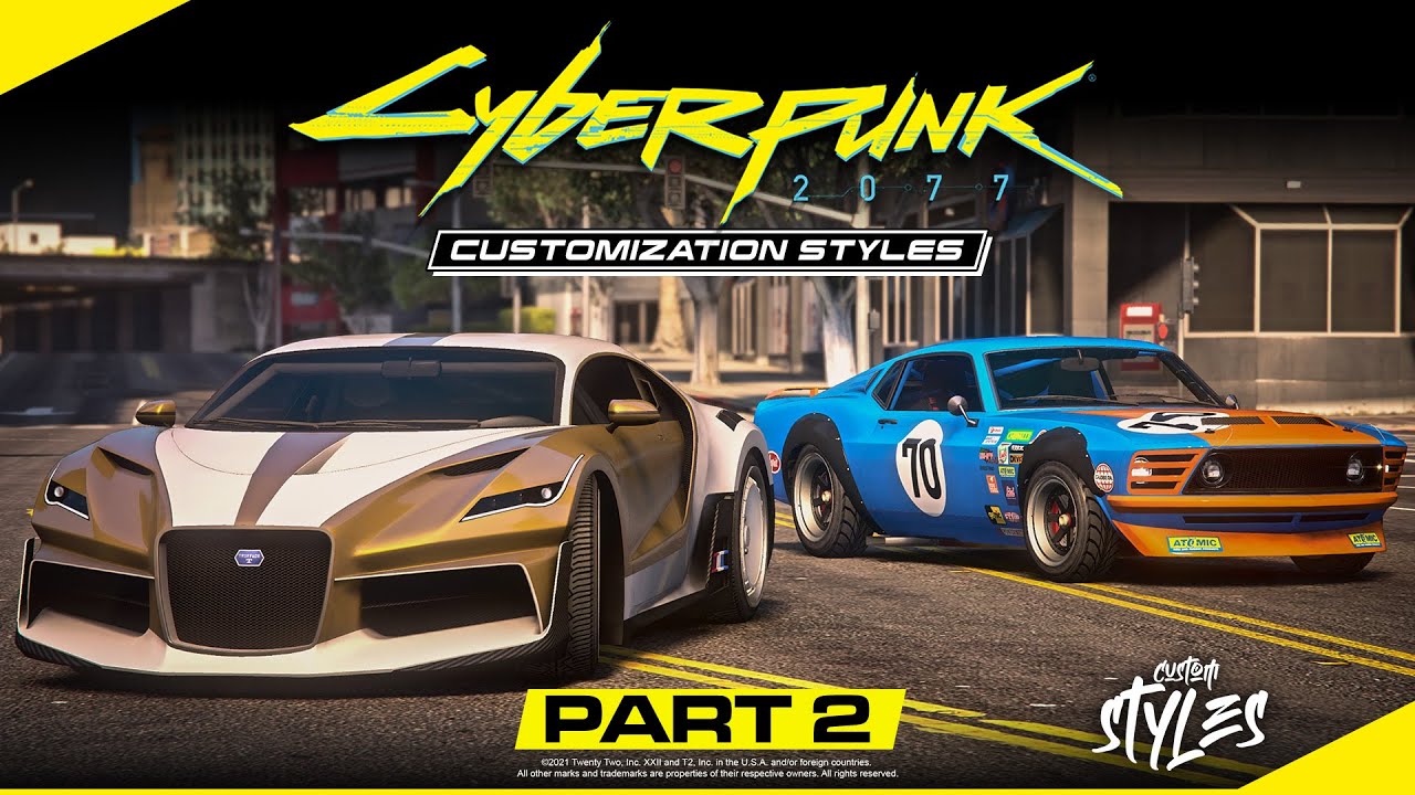 Cyberpunk 2077- Customization Styles in GTA Online | Part 2 - Cyberpunk ...