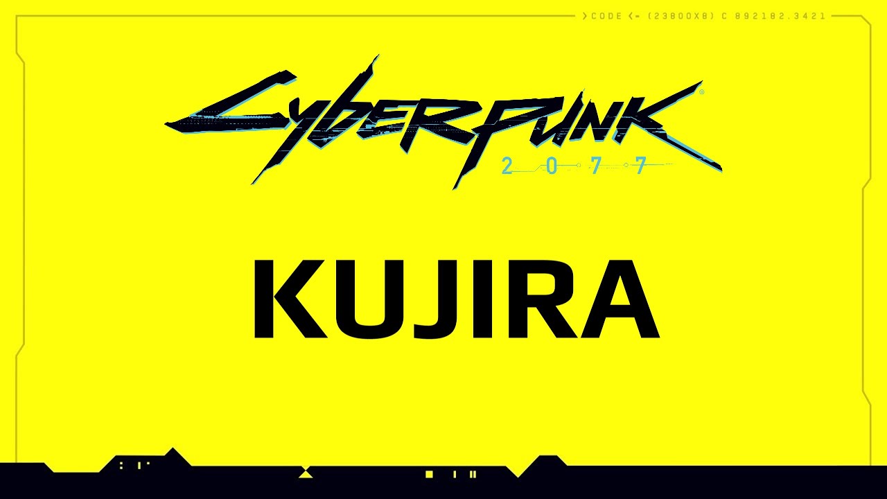 Cyberpunk 2077 Kujira - Arasaka - Info Flash with Ruth Dzeng ...