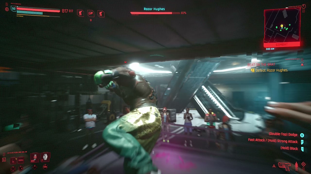 Cyberpunk 2077 Toughest Fight Razor Hughes Hard Difficulty - Cyberpunk ...