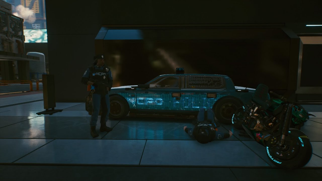 Cyberpunk 2077-involuntary vehicular manslaughter: my bike killed a cop ...
