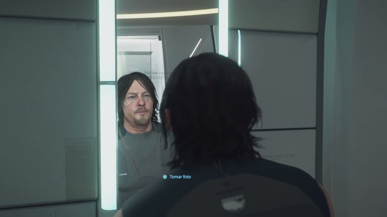 DEATH STRANDING director's cut: V face - cyberpunk 2077 easter egg ...
