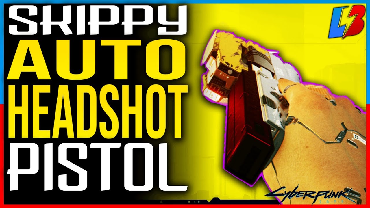 HOW TO GET SKIPPY SECRET WEAPON LOCATION Cyberpunk 2077 TALKING PISTOL ...