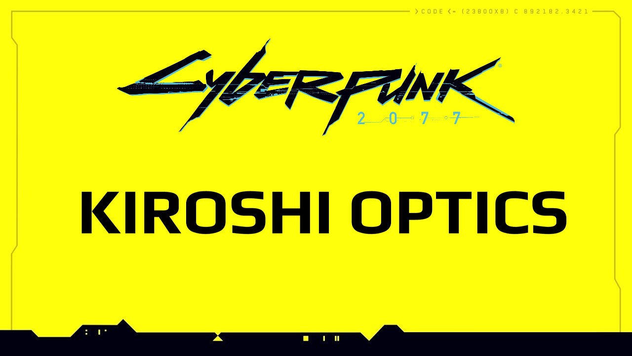 Maximum Mike - Cyberware - Kiroshi Optics - Synthetic Eyes - Raven ...