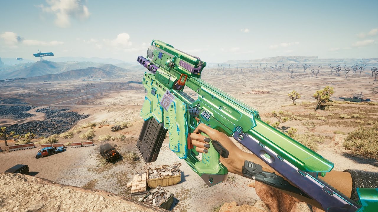 Weapon shooting and reloading animations Cyberpunk 2077 - Cyberpunk ...