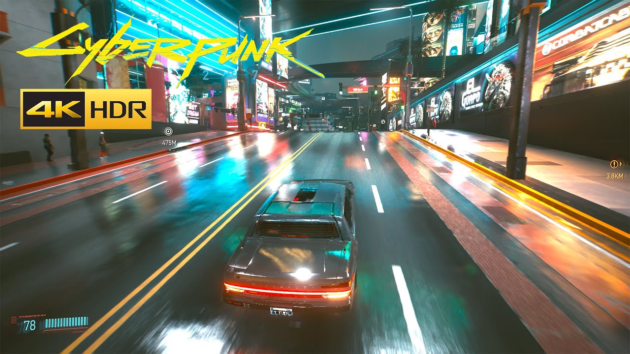 [4K HDR] Cyberpunk 2077 AMAZING RAY TRACING STREET VIEW - Cyberpunk ...