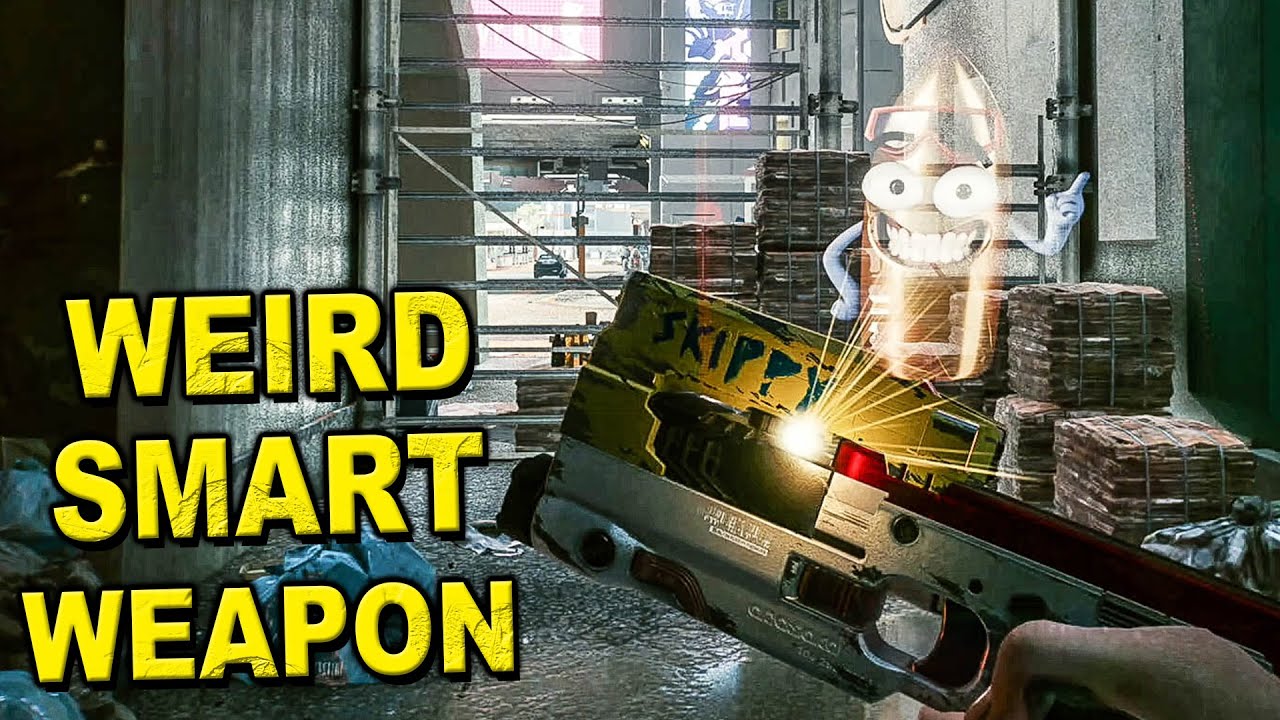 Cyberpunk 2077 - How To Get Weird Talking Smart Pistol (Iconic Skippy ...