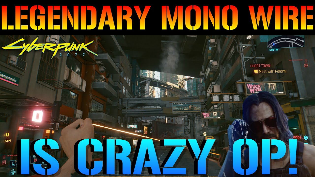 Cyberpunk 2077: Legendary Mono Wire is OP! | How To Get It (Legendary ...