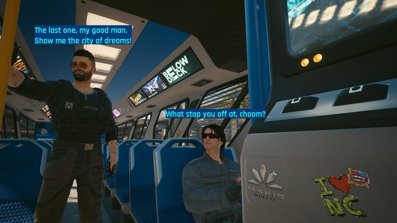 Cyberpunk 2077: Public Transport. Obsolete Or The Future ? [CC ...