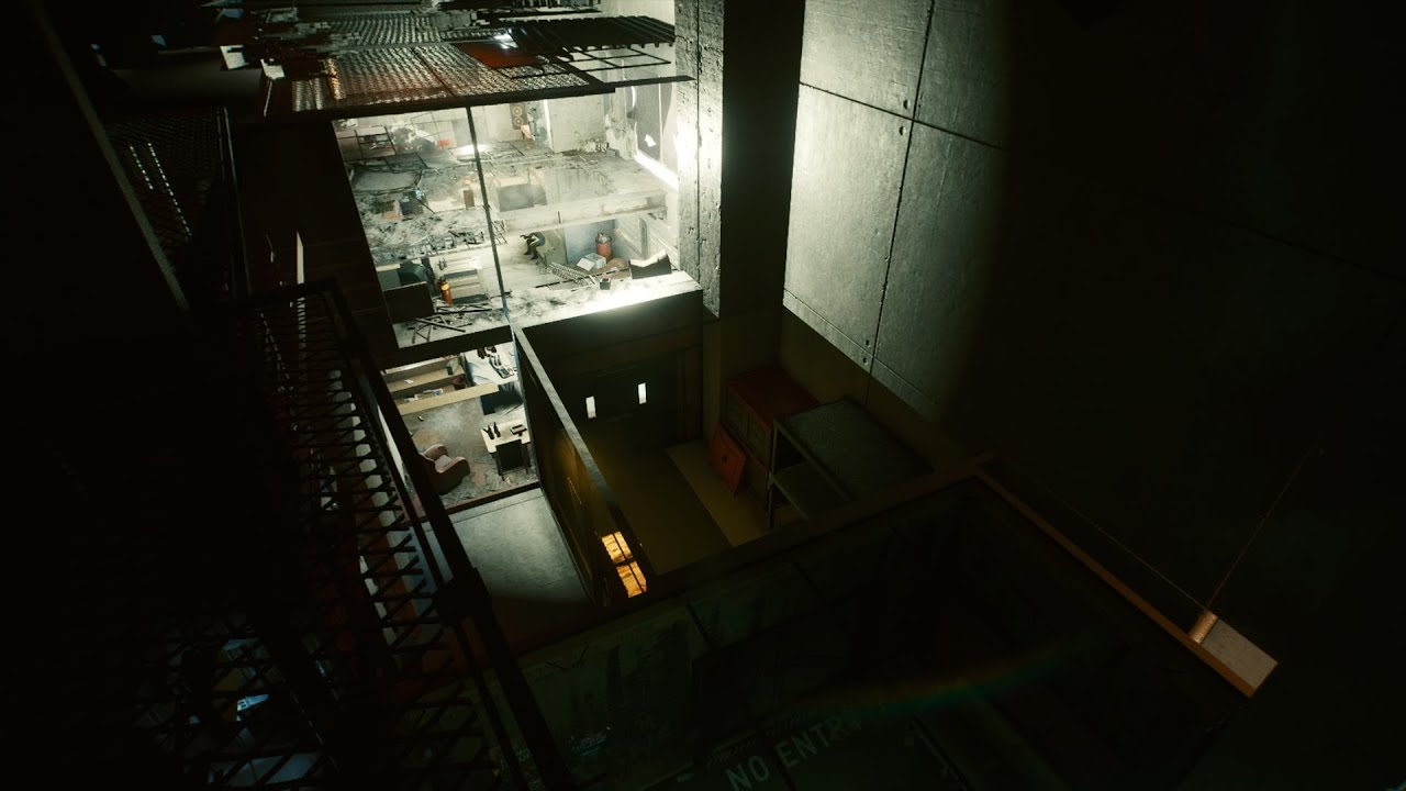 Cyberpunk 2077-exploring out of bounds inside Totentanz (2 methods ...