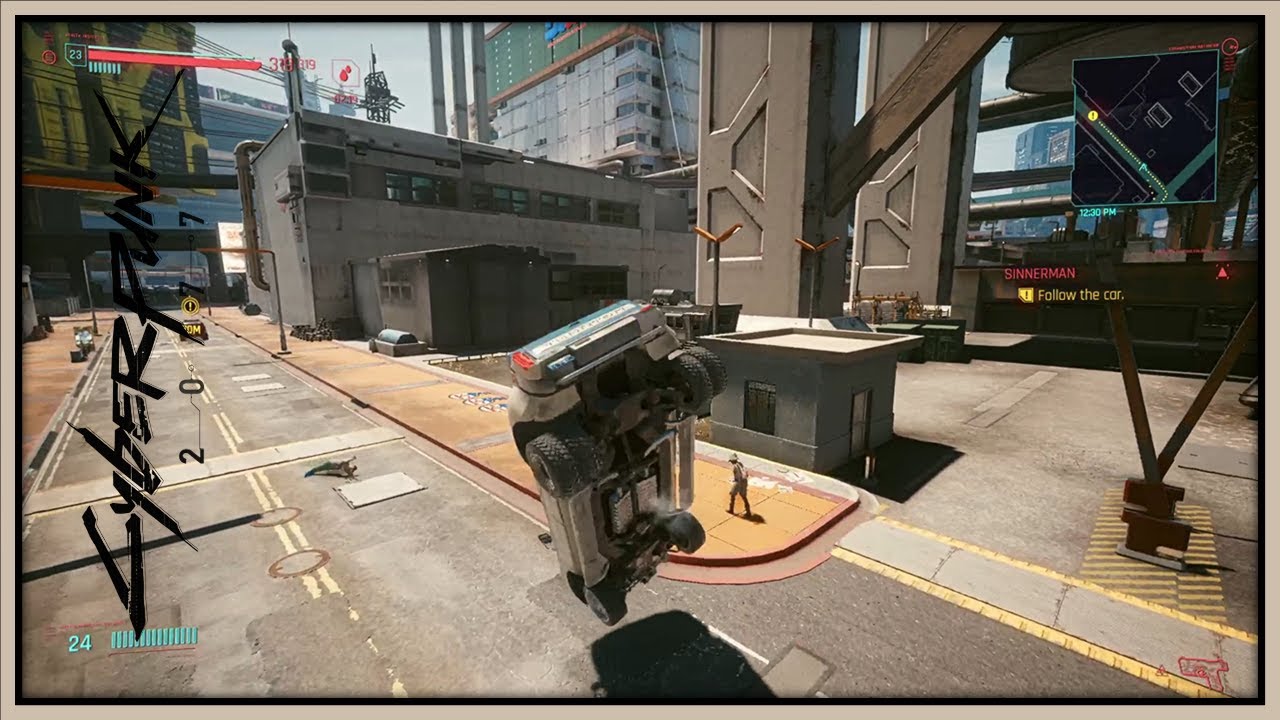 Cyberpunk 2077 | totally accurate physics simulator - Cyberpunk 2077 videos