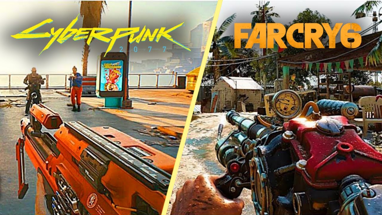 Far Cry 6 Vs Cyberpunk 2077 | Which Is The Better First Person Open ...