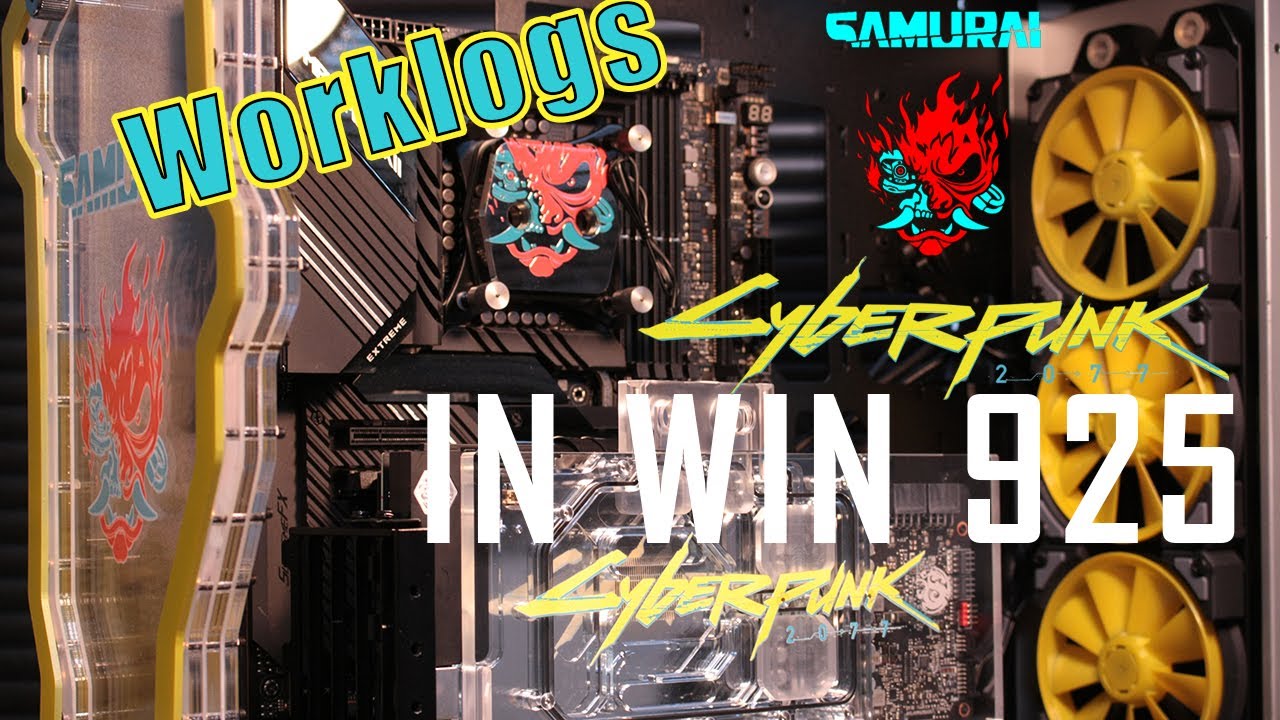 CyberPunk 2077 PC build Worklogs Painting INWIN 925 - Cyberpunk 2077 videos