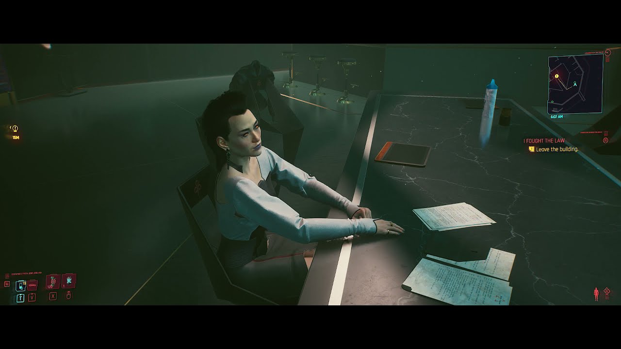 Cyberpunk 2077: Elizabeth Peralez on a phone call - Cyberpunk 2077 videos