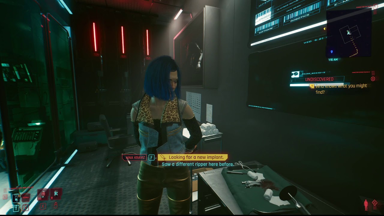 Cyberpunk 2077 - LEGENDARY Skeleton Cyberware Location - 60% Heath ...