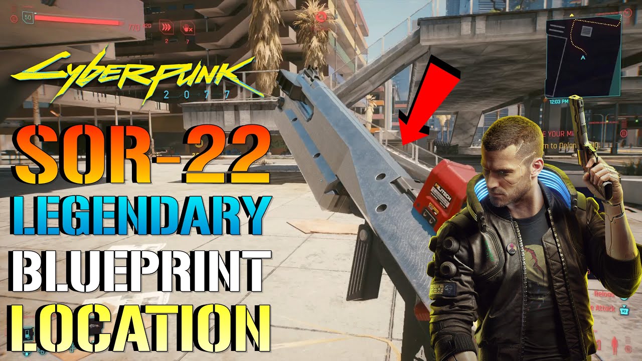 Cyberpunk 2077: SOR 22 Legendary | Power Precision Rifle Blueprint ...