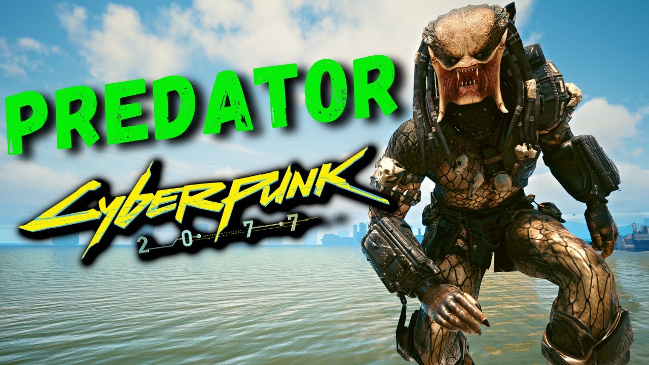 PREDATOR MOD!! - Cyberpunk 2077 Mods - Cyberpunk 2077 videos