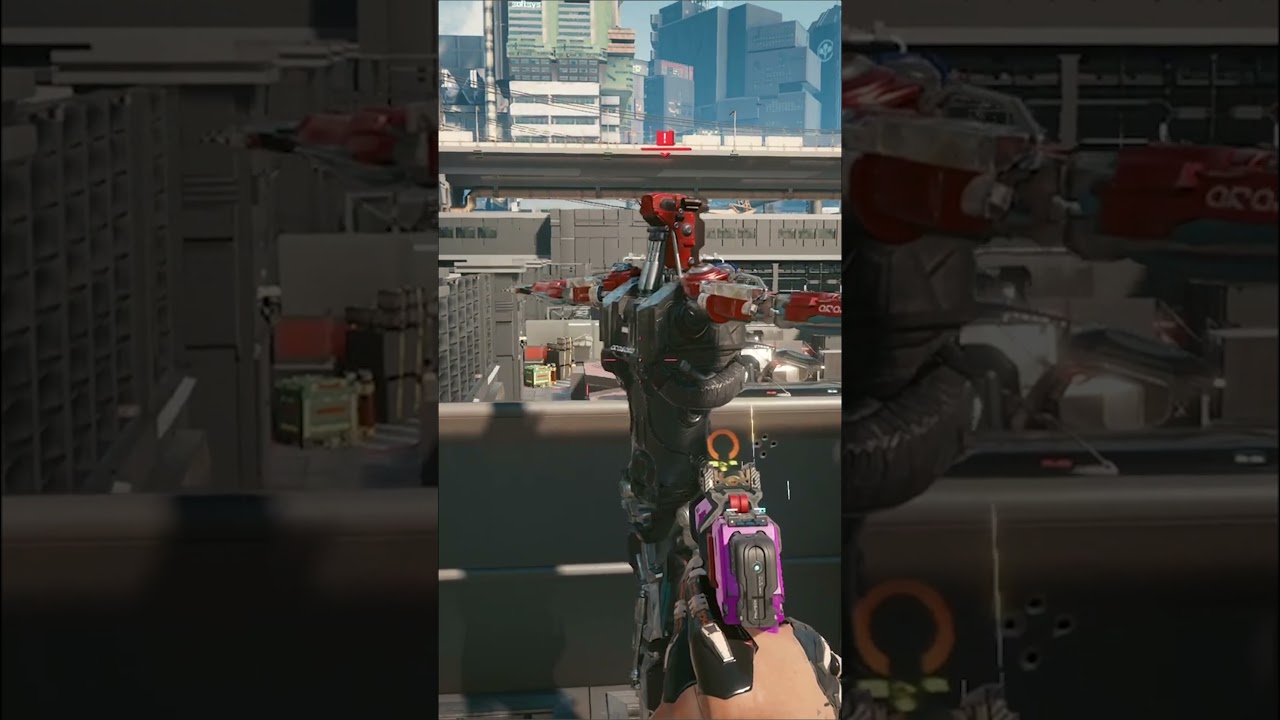 ARASAKA ROBOT ASSERTS DOMINANCE - CYBERPUNK 2077 ONE YEAR LATER #SHORTS ...