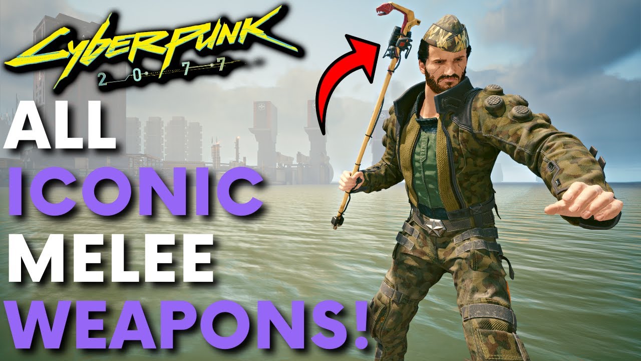 Cyberpunk 2077 - All Iconic Melee Weapons! #1 (Locations & Guide ...