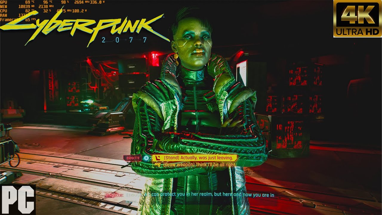 Cyberpunk 2077 Gameplay | Voodoo Boys Offer: Search for Brigitte | RX ...