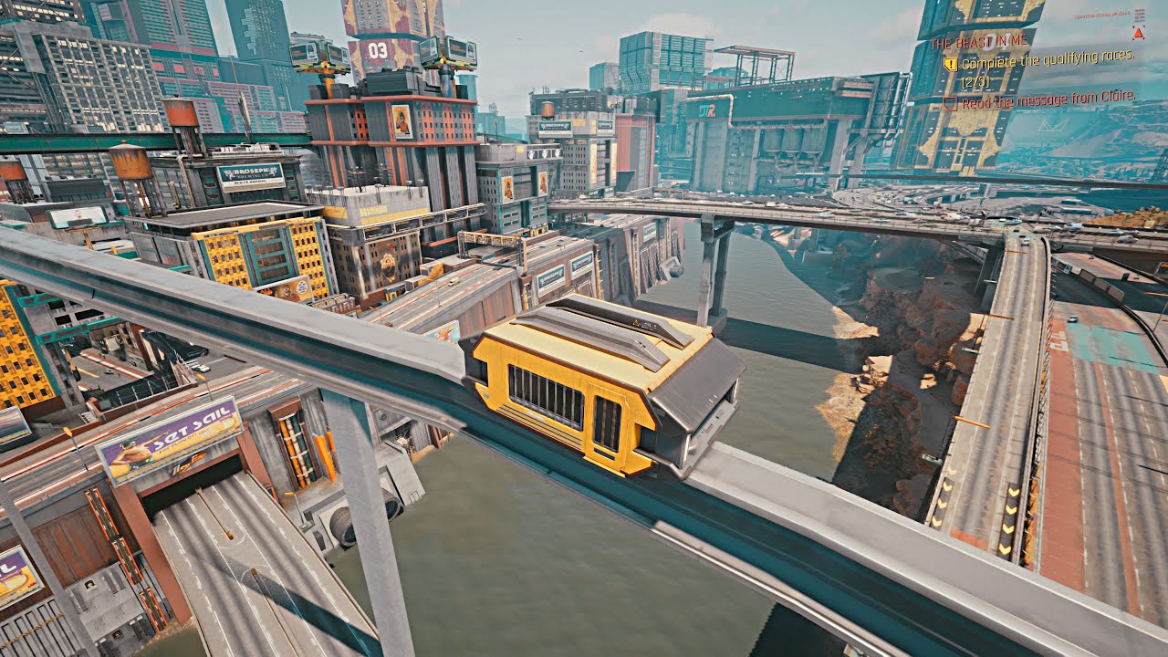 Cyberpunk 2077 - Metro System Overhaul Mod - 4k PC Gameplay - Cyberpunk ...