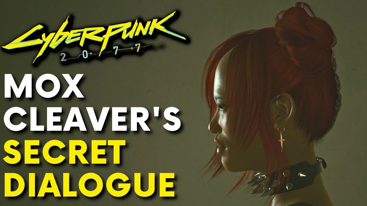 Cyberpunk 2077 - Mox Cleaver's Secret Dialogue With Her Dad! (Location ...