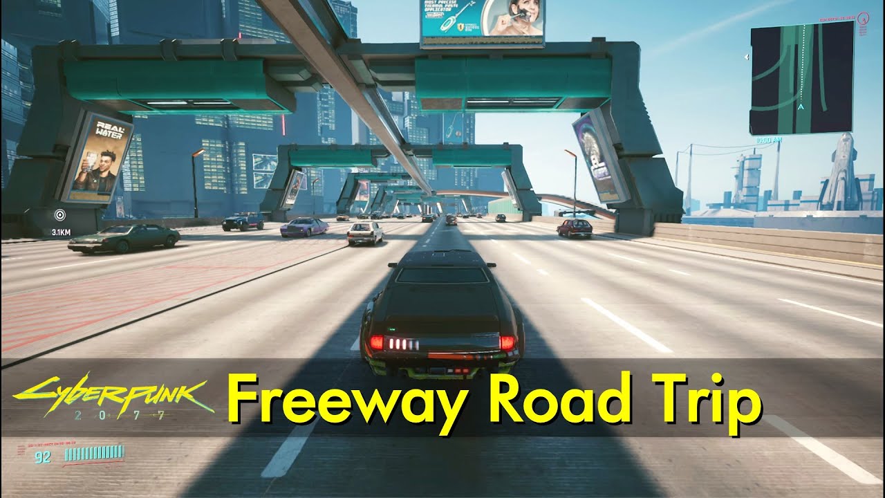 Freeway Drive (2021 version) | Cyberpunk 2077 - Cyberpunk 2077 videos