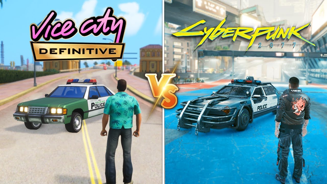 GTA Vice City Definitive Edition vs Cyberpunk 2077 - Which Is Best ...
