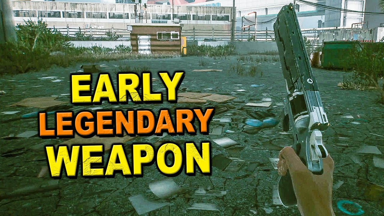 Cyberpunk 2077 - How To Get Legendary Overture Revolver In EARLY ...