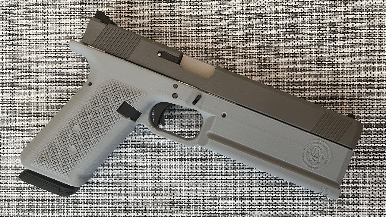 Cyberpunk 2077 Liberty Inspired 3D Printed Glock - "CyberChungus ...