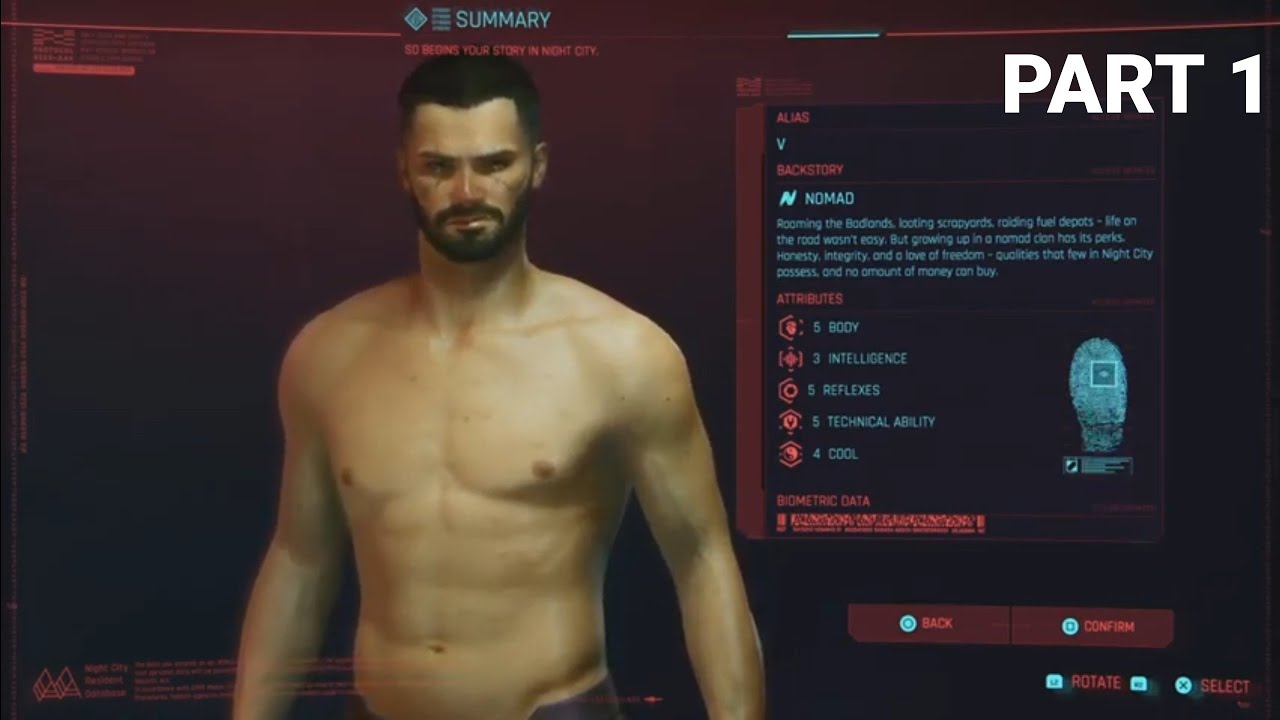 Cyberpunk 2077 Part 1 Welcome To Night City Cyberpunk 2077 Videos